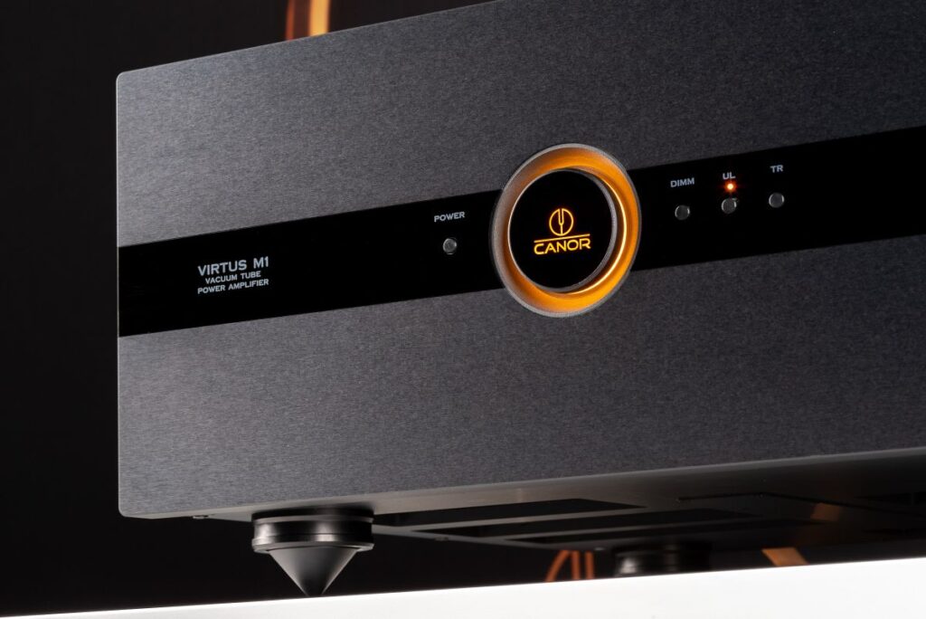 Canor Virtus M1 Vacuum Tube Power Amplifier - Magenta Audio