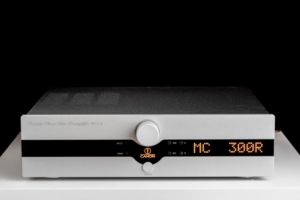 Canor PH 2.10 Tube Phono Preamplifier - Magenta Audio