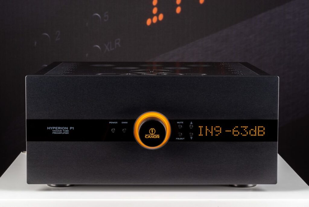 Canor Hyperion P1 Vacuum Tube Preamplifier - Magenta Audio